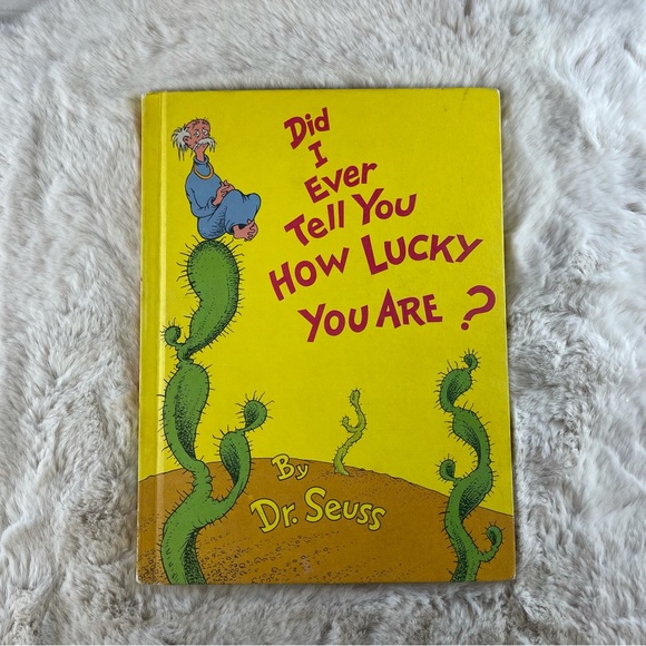Dr. Seuss | Toys | Vintage 973 Drseuss Did I Ever Tell You How Lucky ...